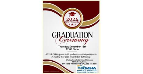 2024 ROSS/FSS Programs Graduation Ceremony (12/10/2024) - News Archives ...